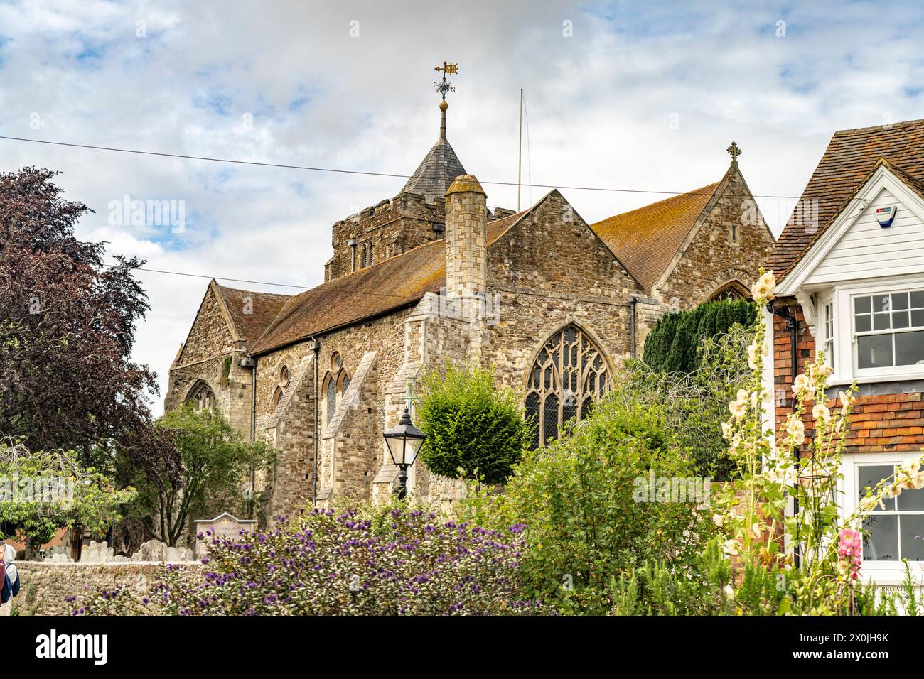 St Mary's Church in Rye, East Sussex, England, Great Britain, Europe ...