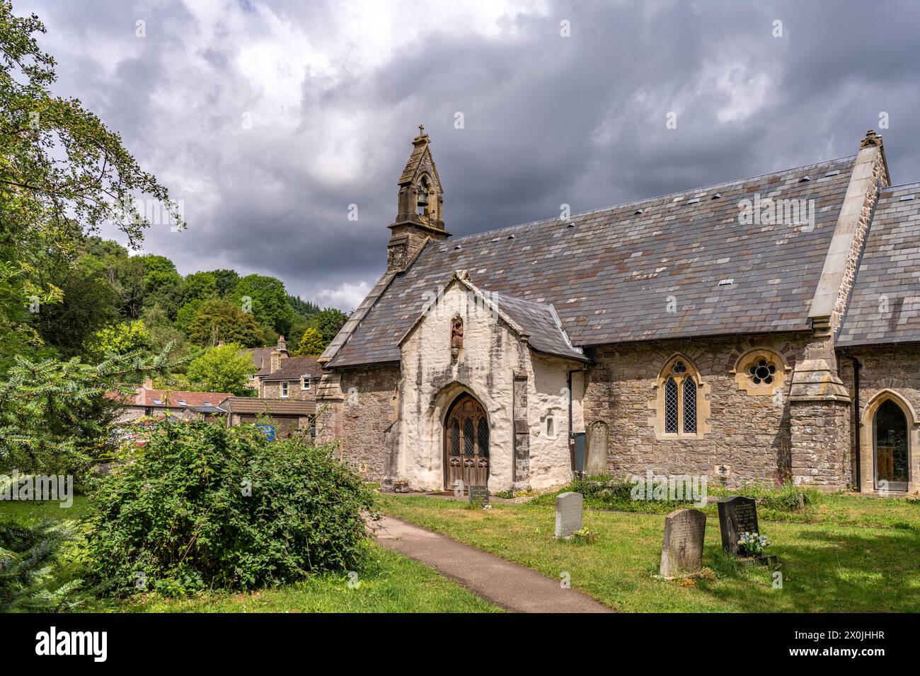 The Church of St Michael in the Wye Valley, Tintern Parva, Tintern ...