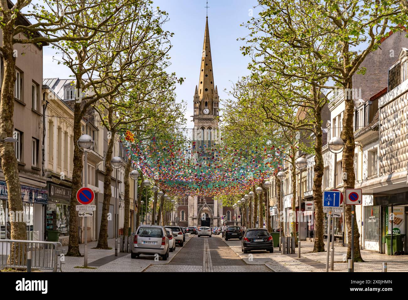 The Saint Pierre church in Calais, France Stock Photo - Alamy
