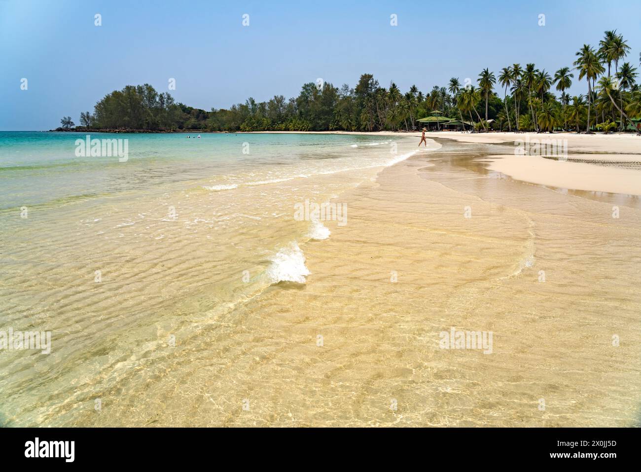 On Klong Hin Beach, Ko Kut Island or Koh Kood in the Gulf of Thailand ...