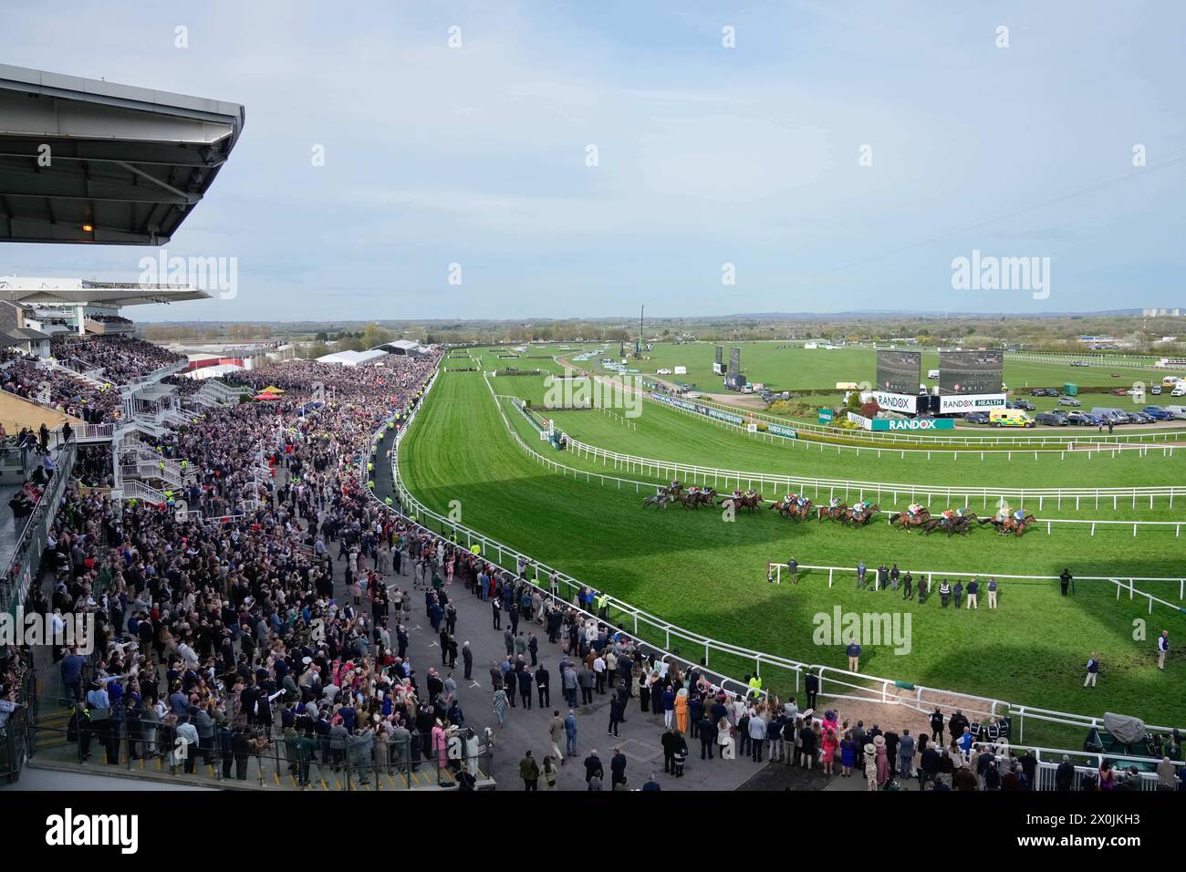 12th April 2024; Aintree Racecourse, Aintree, Merseyside, England: 2024 ...