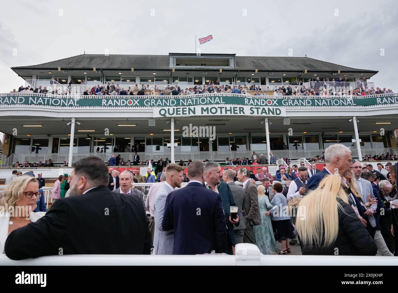 12th April 2024; Aintree Racecourse, Aintree, Merseyside, England: 2024 ...