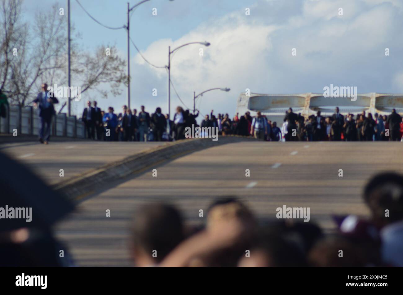 Bloody Sunday, Selma, Alabama 59th anniversary voting rights BLM Stock ...