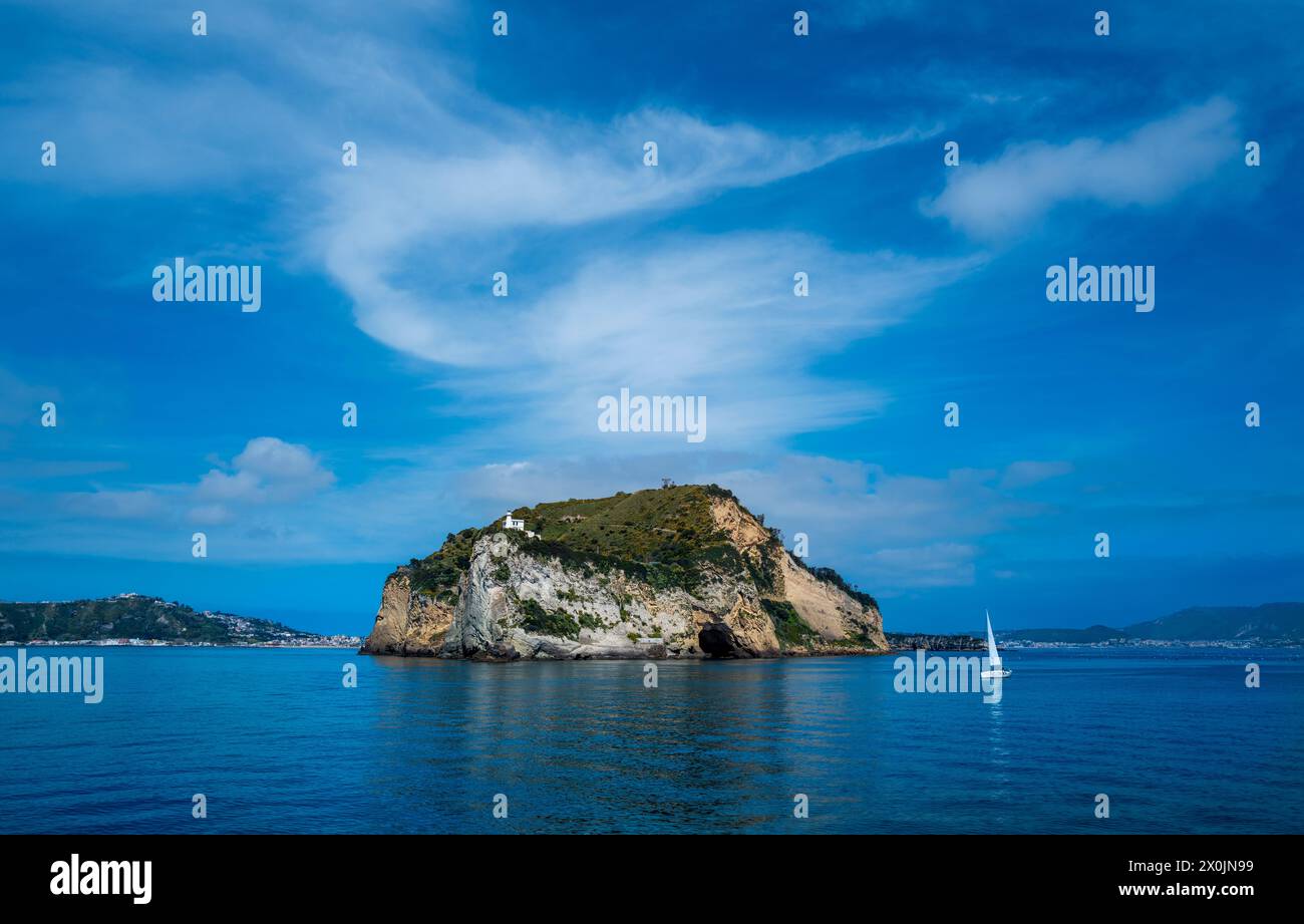 Cape Miseno in the Bay of Naples, Italy Stock Photo - Alamy