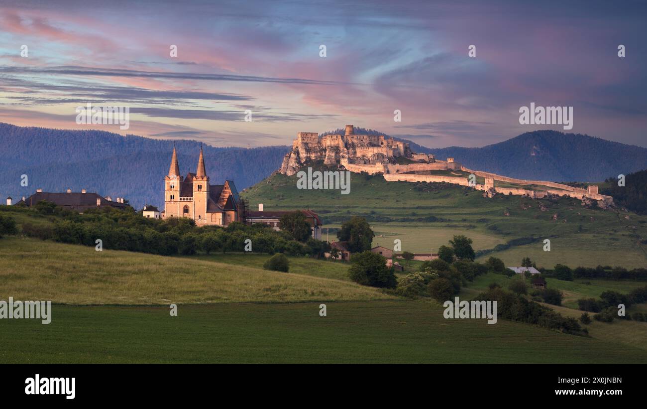 The architecture of spis castle hi-res stock photography and images - Alamy