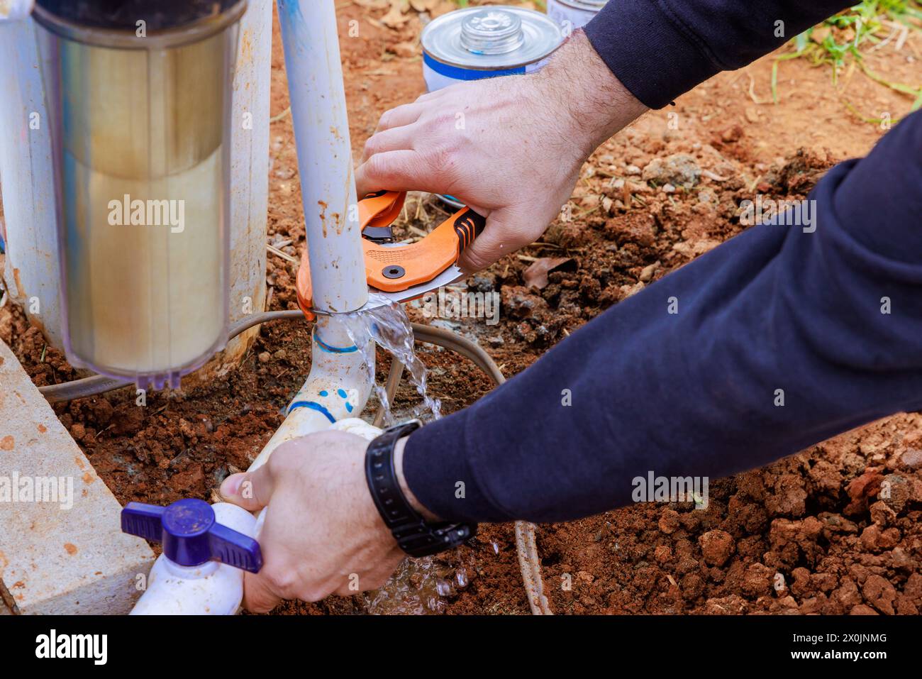 Residential plumbing solutions hi-res stock photography and images - Alamy