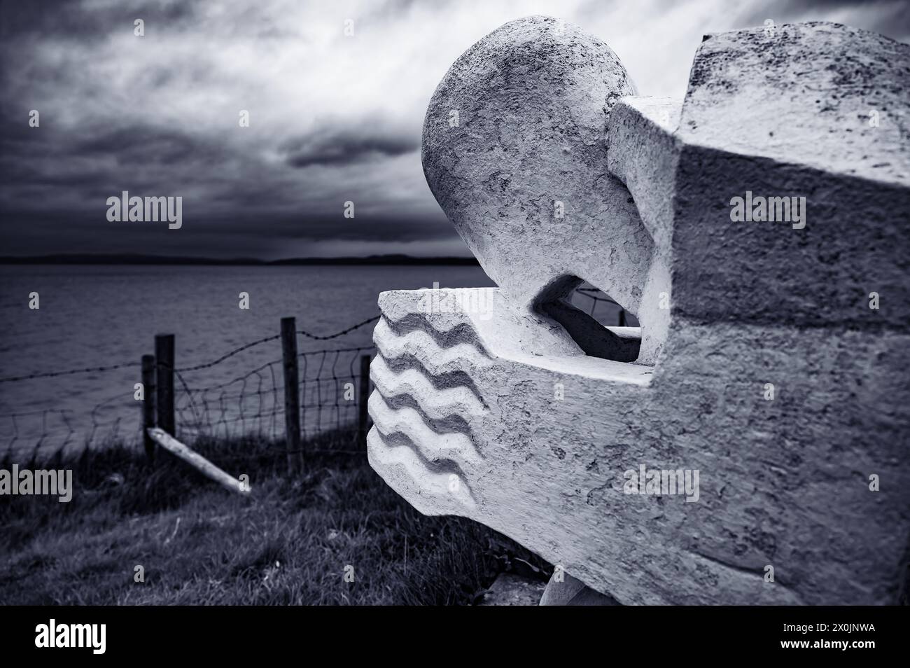 The Praying Shell by artist Anthony Padgett. The Shore, Bolton-le-Sands ...