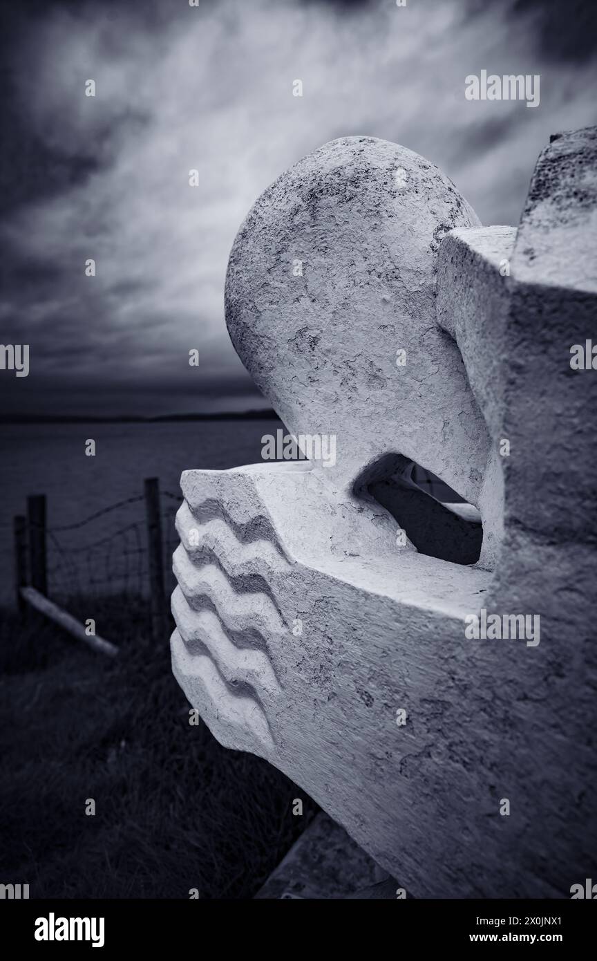 The Praying Shell by artist Anthony Padgett. The Shore, Bolton-le-Sands ...