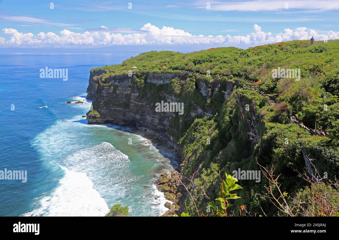 Uluwatu cliffs - Bali, Indonesia Stock Photo - Alamy