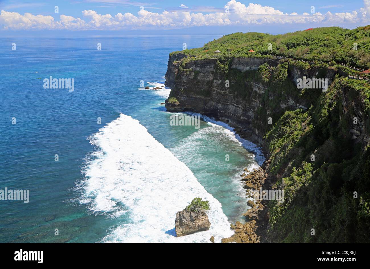 Cliffs of Uluwatu - Bali, Indonesia Stock Photo - Alamy