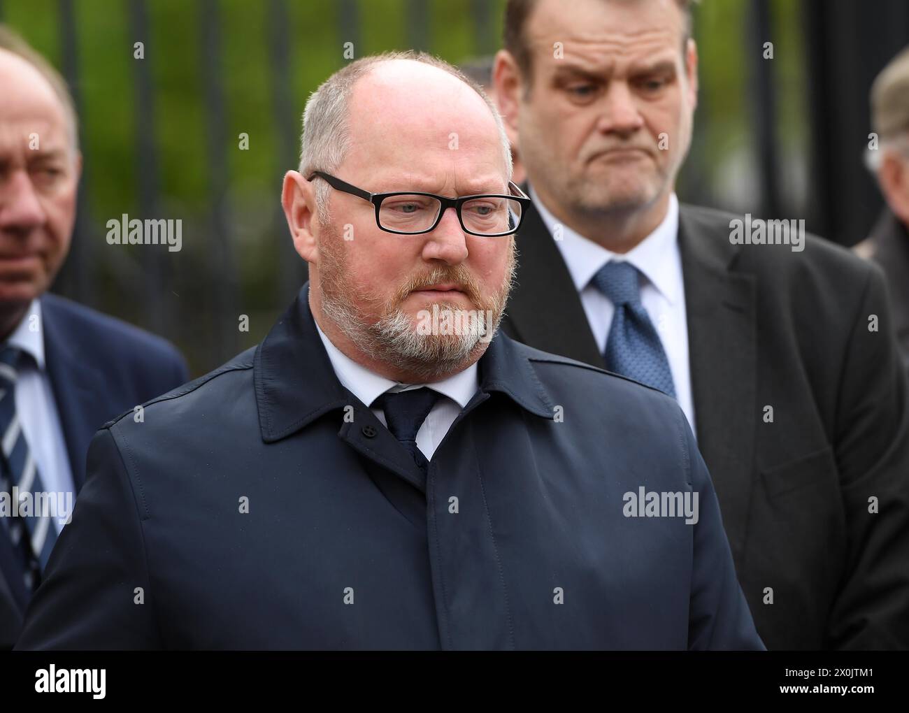 Kingsmills families Solictor Barry O'Donnell speaks to the media ...