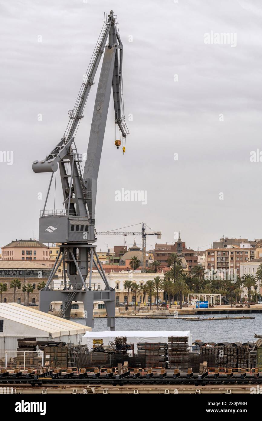 Stork cranes for the construction and repair of ships, frigates ...