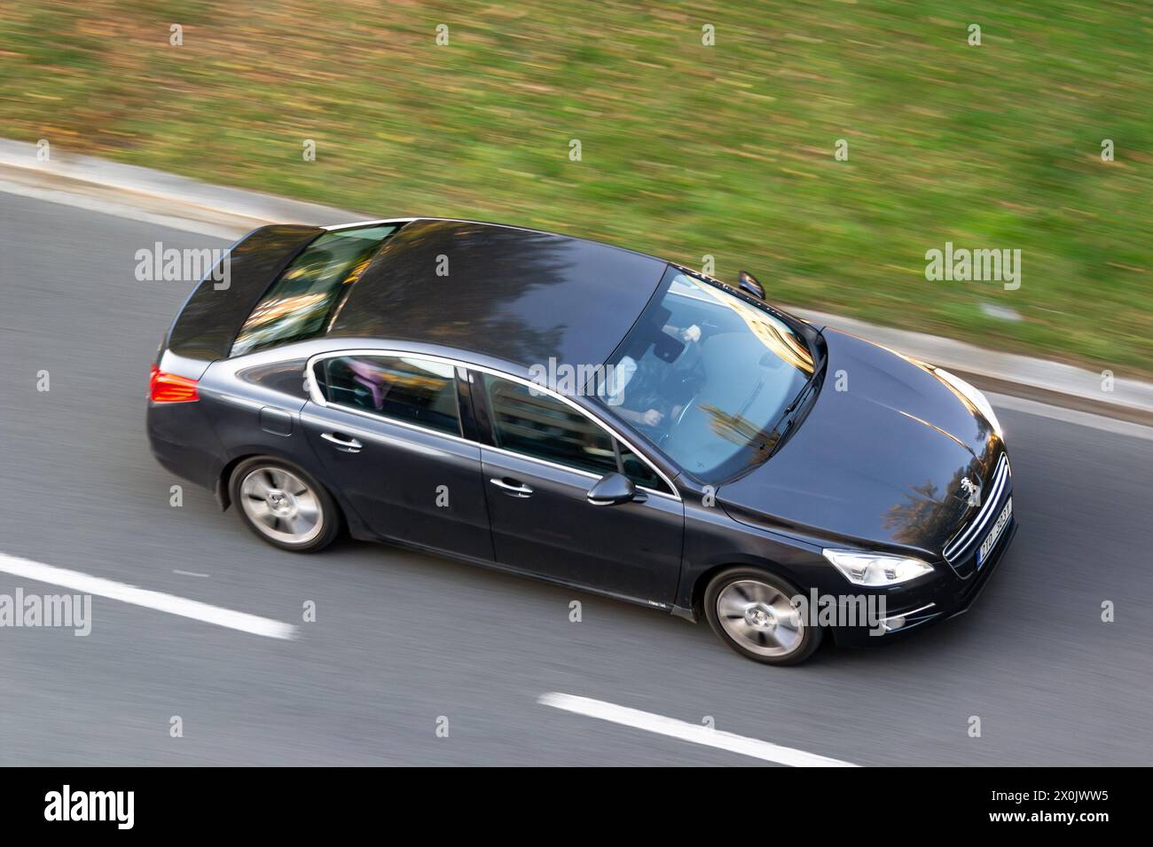 Peugeot 508 saloon hi-res stock photography and images - Alamy