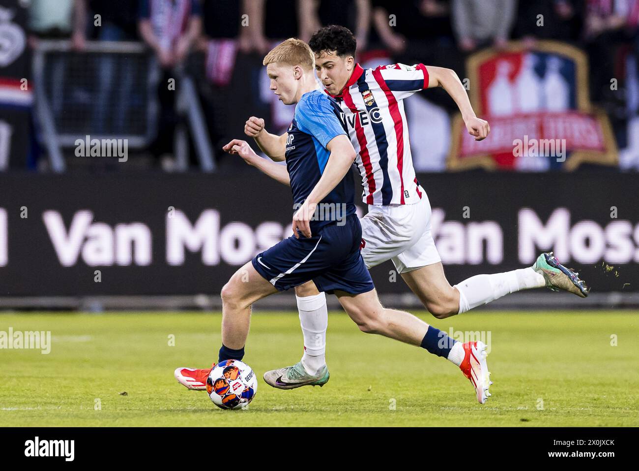 TILBURG - 12-04-2024. Koning Willem II stadium. Keuken Kampioen Divisie, KKD. Season 2023-2024 ...