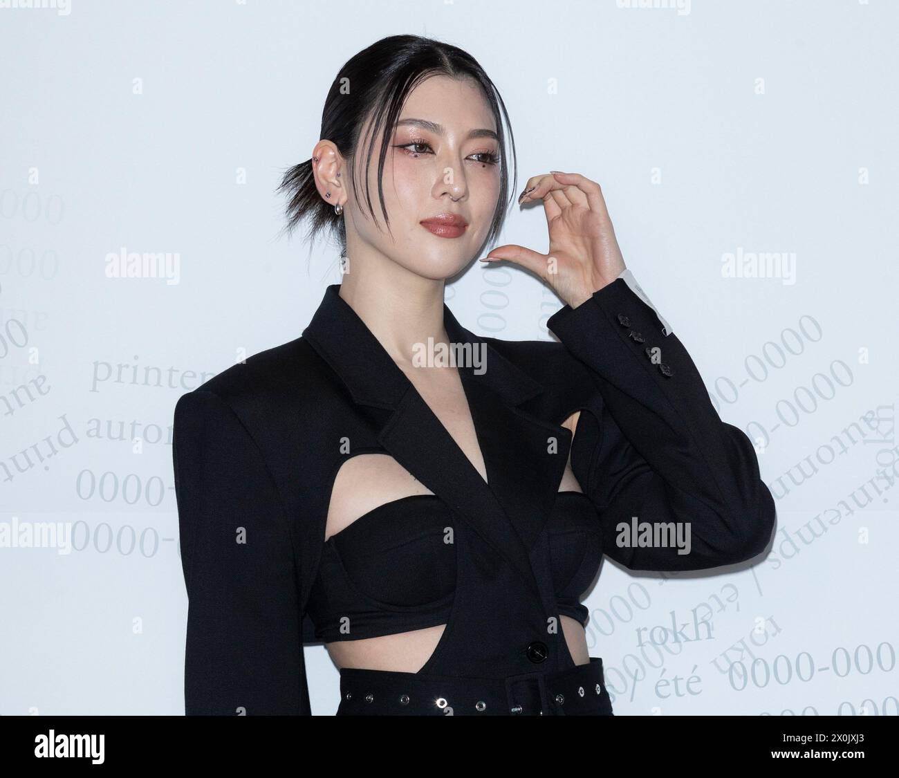 Seoul, South Korea. 12th Apr, 2024. Japanese actress and model Ayaka Miyoshi, attends a ...