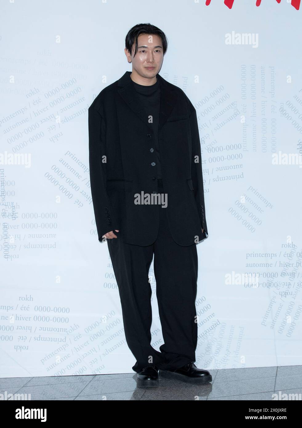 Seoul, South Korea. 12th Apr, 2024. rokh designer Hwang Rokh, attends a ...