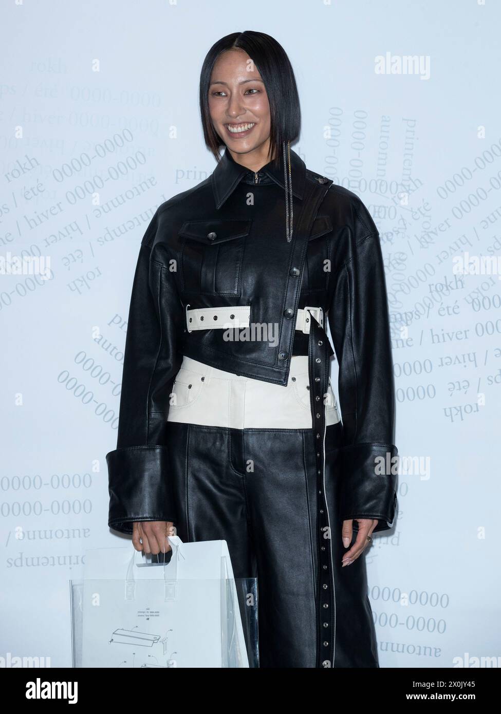 Seoul, South Korea. 12th Apr, 2024. South Korean model Anna Kim ...