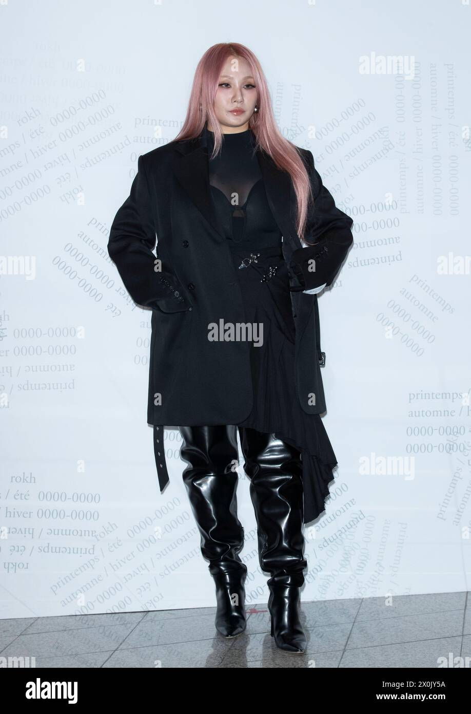 Seoul, South Korea. 12th Apr, 2024. South Korean singer CL, former ...