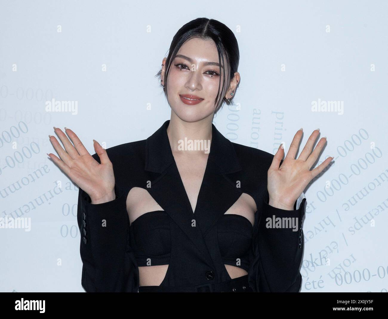 Seoul, South Korea. 12th Apr, 2024. Japanese actress and model Ayaka Miyoshi, attends a ...