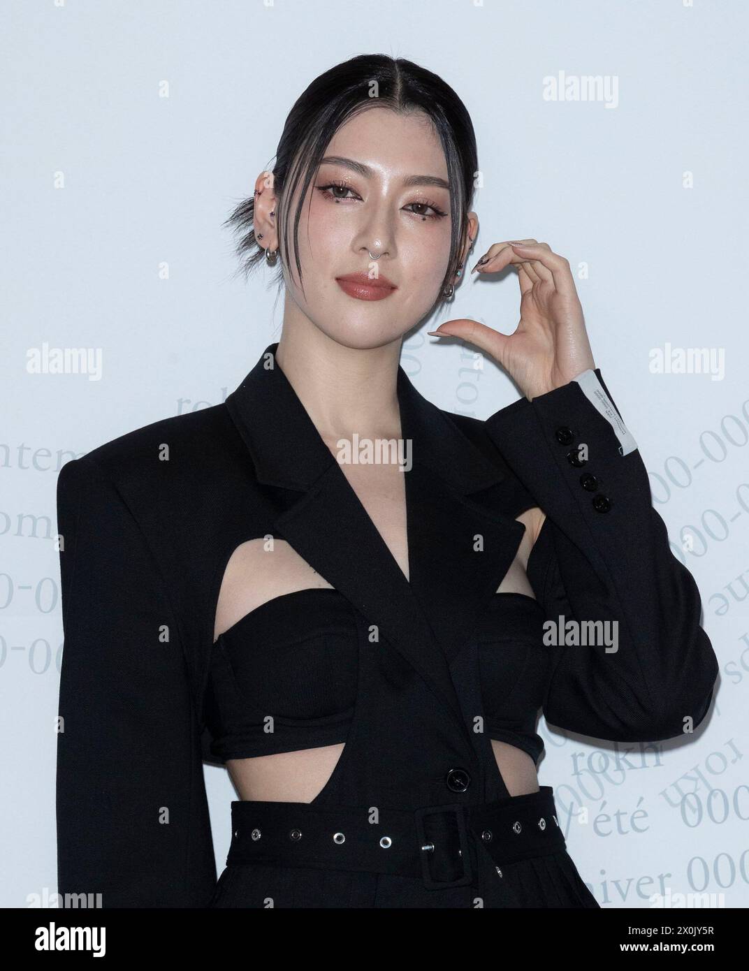 Seoul, South Korea. 12th Apr, 2024. Japanese actress and model Ayaka Miyoshi, attends a ...