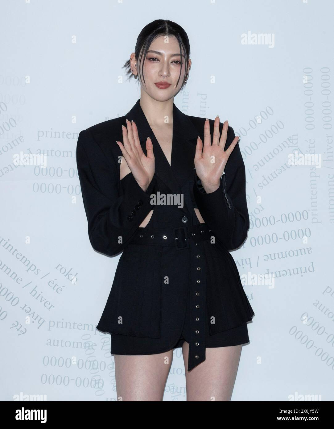 Seoul, South Korea. 12th Apr, 2024. Japanese actress and model Ayaka Miyoshi, attends a ...