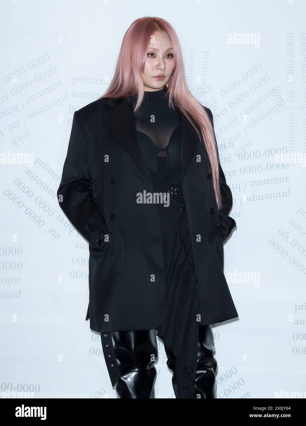 Seoul, South Korea. 12th Apr, 2024. South Korean singer CL, former ...