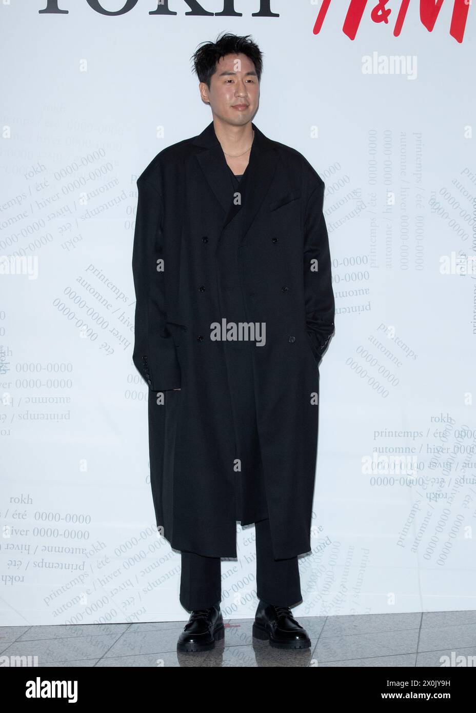 Seoul, South Korea. 12th Apr, 2024. Japanese actor Sho Kasamatsu ...