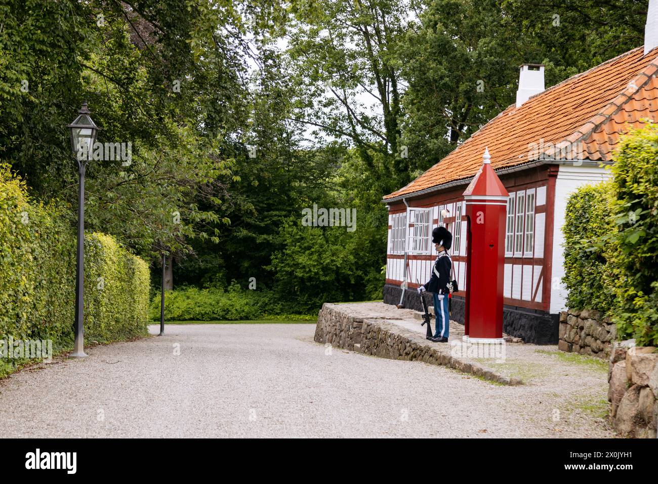 Gravenstein Castle, Royal Guard Stock Photo - Alamy