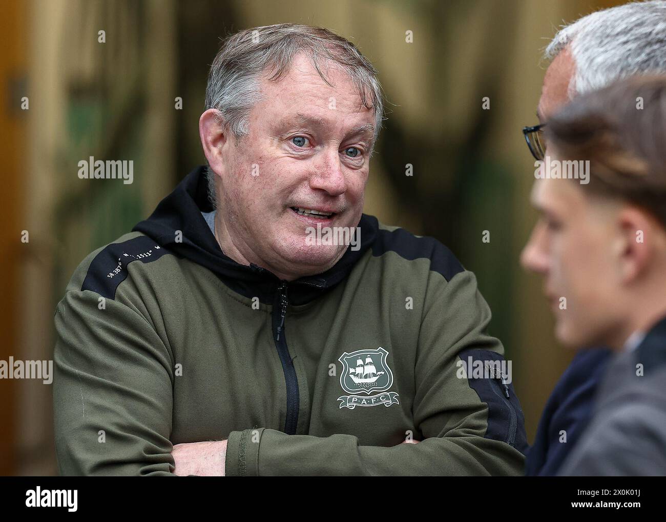 Neil Dewsnip Technical Director of Plymouth Argyle during the Sky Bet ...