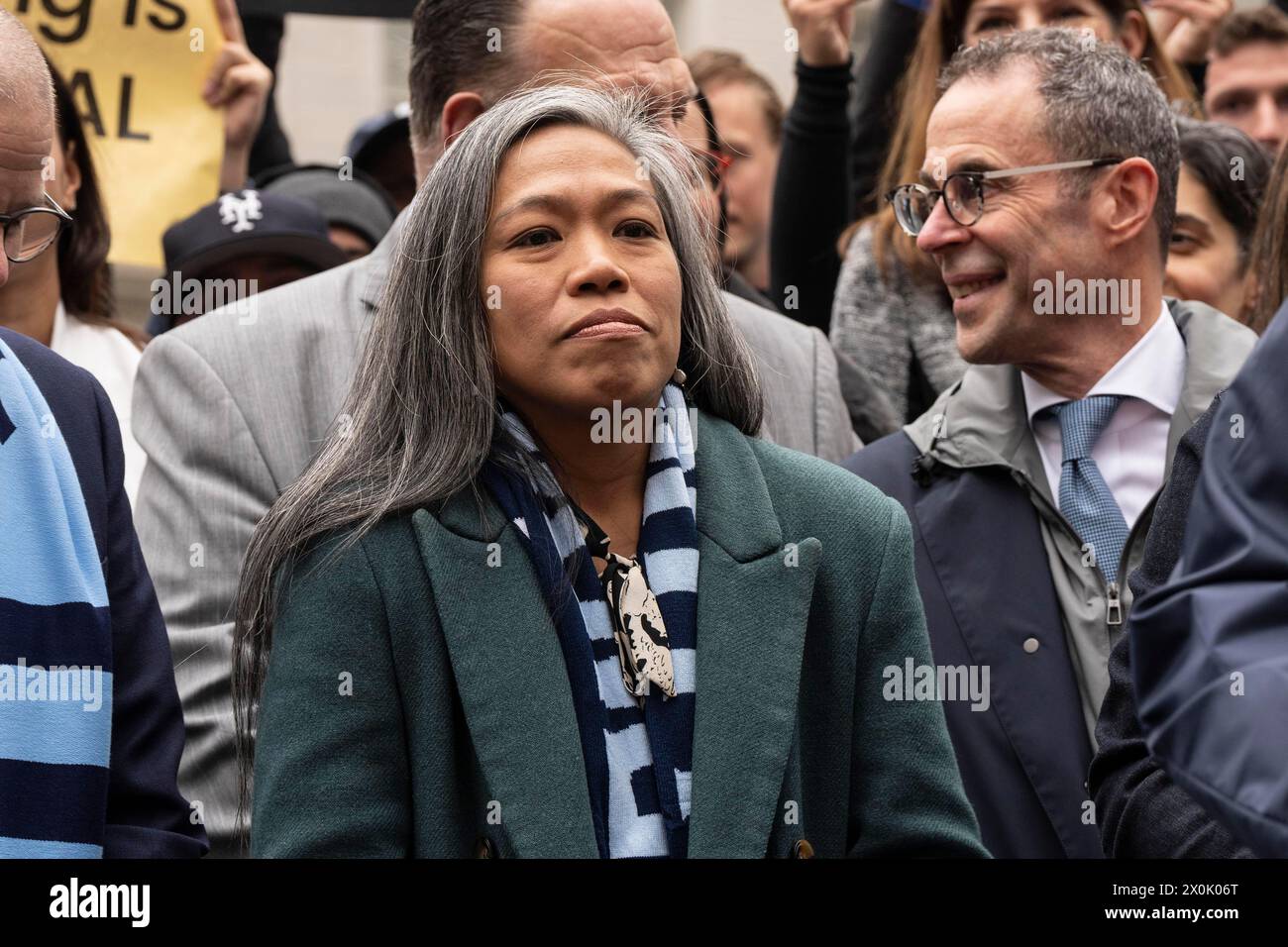 New York, New York, USA. 11th Apr, 2024. Deputy Mayor Maria Torres ...