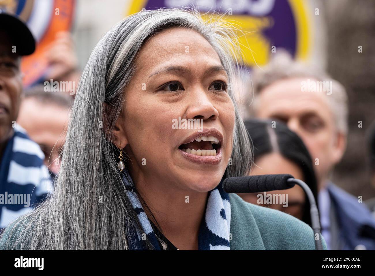 New York, New York, USA. 11th Apr, 2024. Deputy Mayor Maria Torres ...
