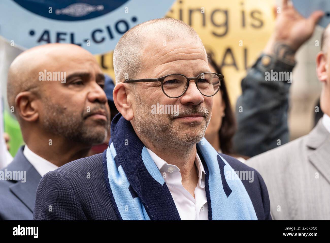 New York, USA. 11th Apr, 2024. Andrew Kimball, President/CEO Economic ...