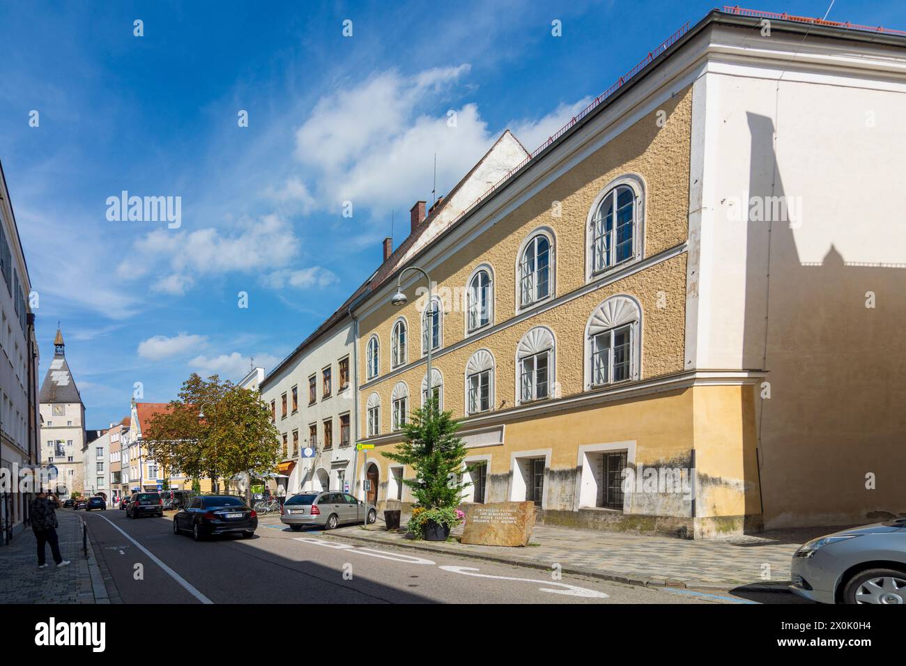 Braunau am Inn, Adolf Hitler birthplace house in Innviertel ... Braunau am Inn, Adolf Hitler birthplace house in Innviertel ...