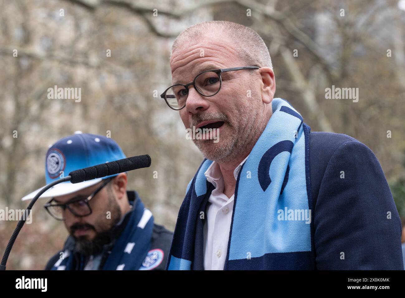 New York, USA. 11th Apr, 2024. Andrew Kimball, President/CEO Economic ...