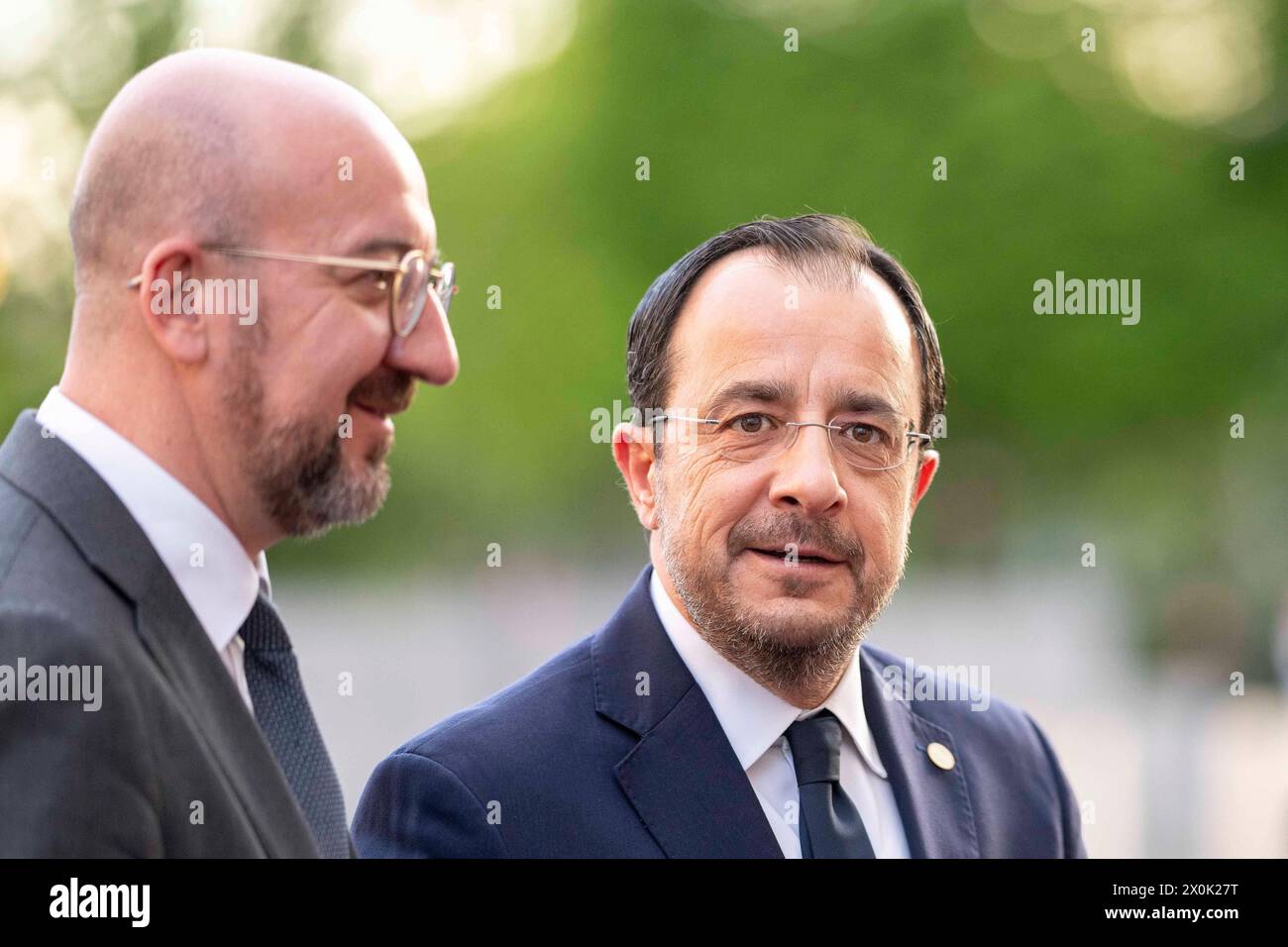 President of Cyprus NIKOS CHRISTODOULIDES welcomed by President of the ...
