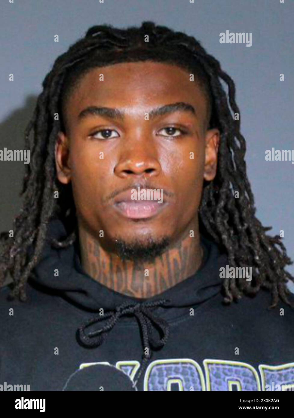 This photo provided by the DeSoto Police Department, in DeSoto, Texas ...