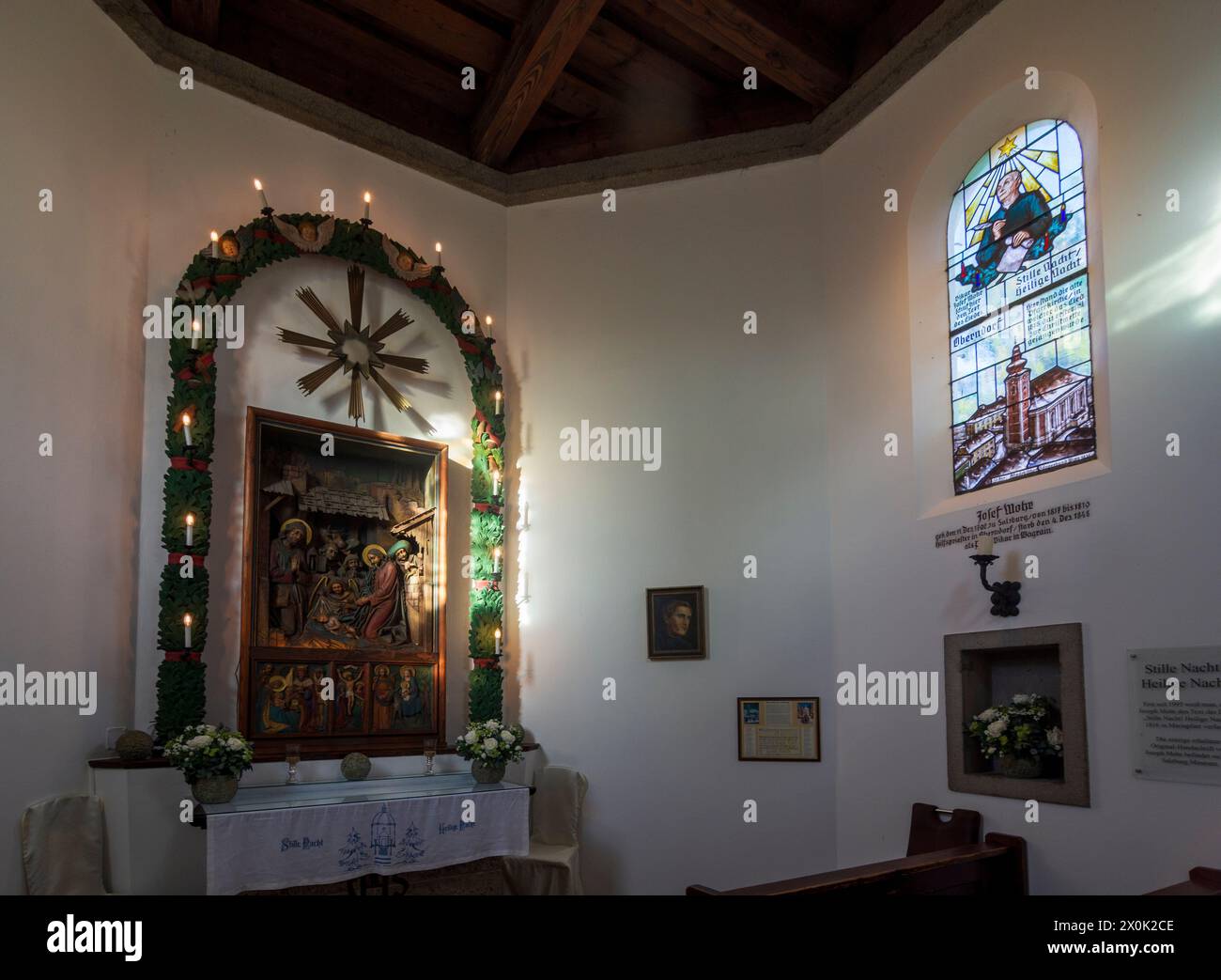 Oberndorf bei Salzburg, Silent Night Chapel in Flachgau, Salzburg ...