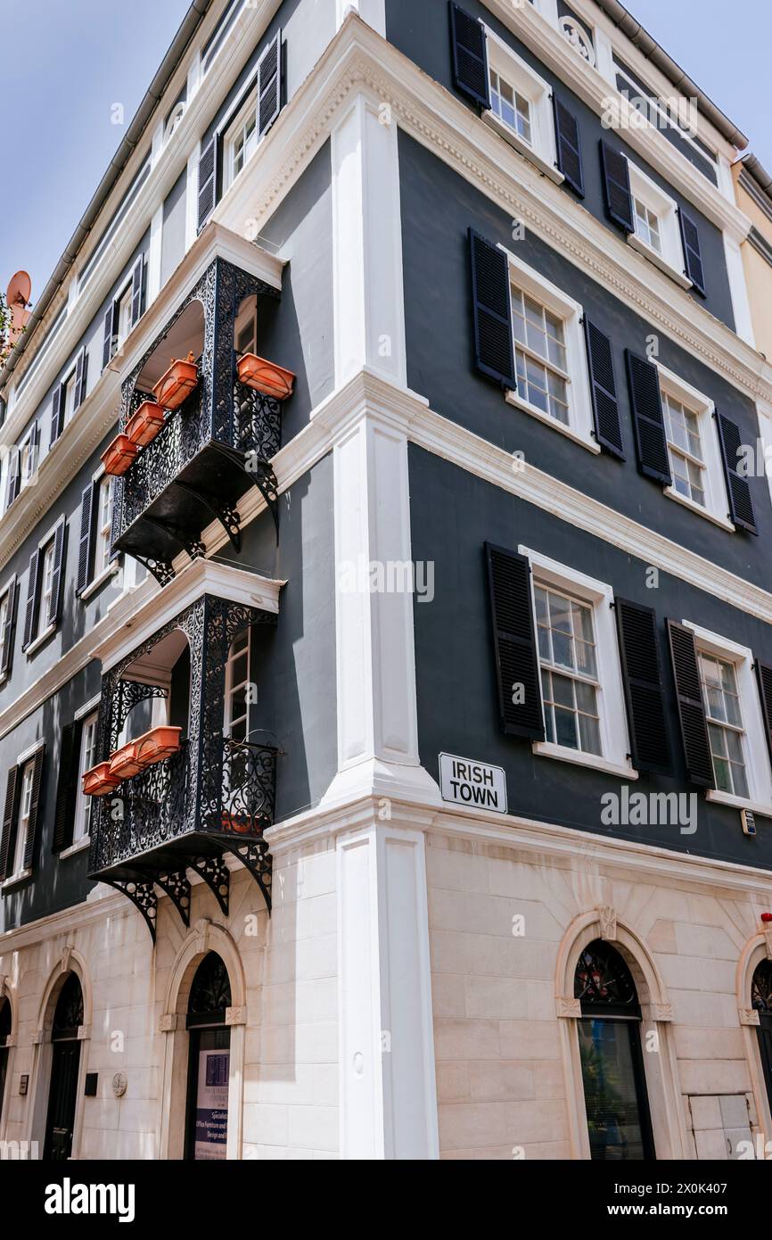 Irish Town is at the commercial heart of the city of Gibraltar. In the ...