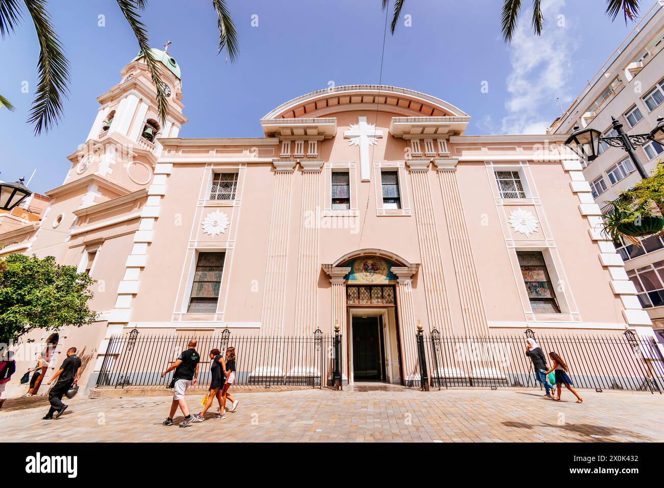 Cathedral of St. Mary the Crowned. Gibraltar, British Overseas ...