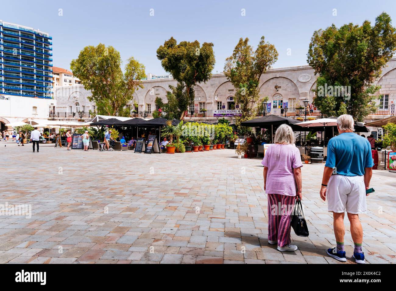 Grand Casemates Square is the larger of the two main squares. Is lined ...