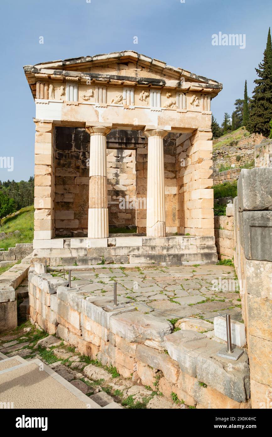 Famous ancient greek treasury hi-res stock photography and images - Alamy