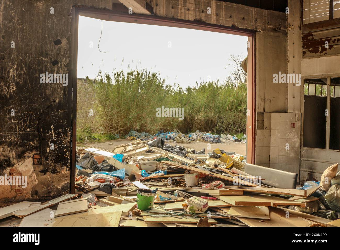 Delve into the haunting landscape of urban decay and environmental ...