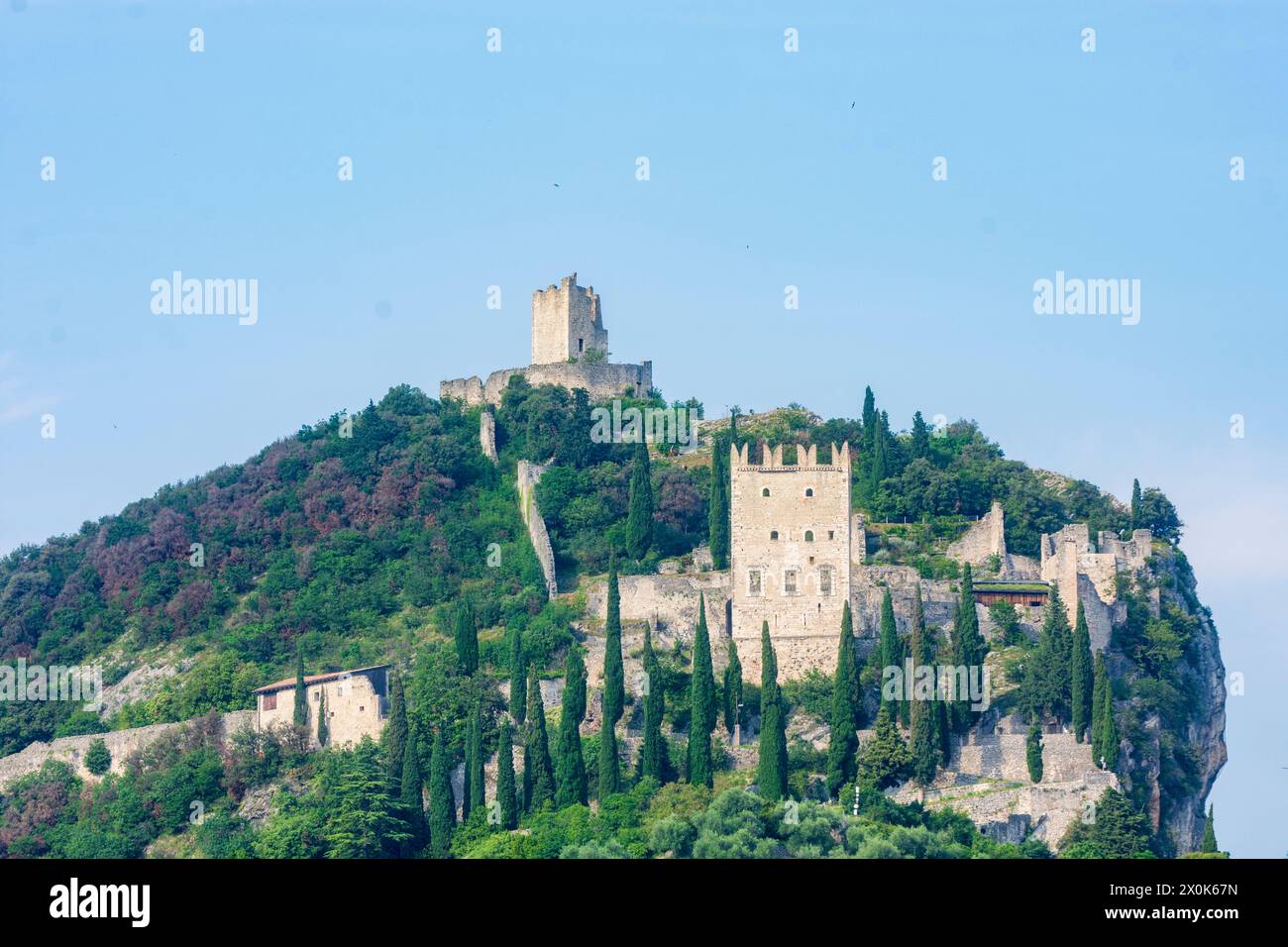 Castello di arco castle in trentino hi-res stock photography and images ...