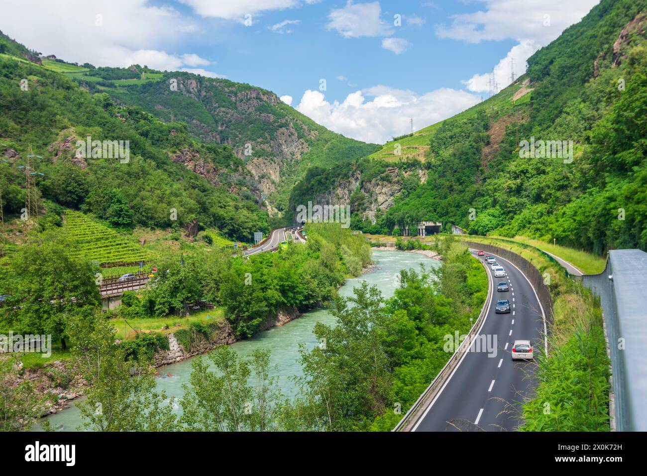 Brenner freeway in south tyrol hi-res stock photography and images - Alamy