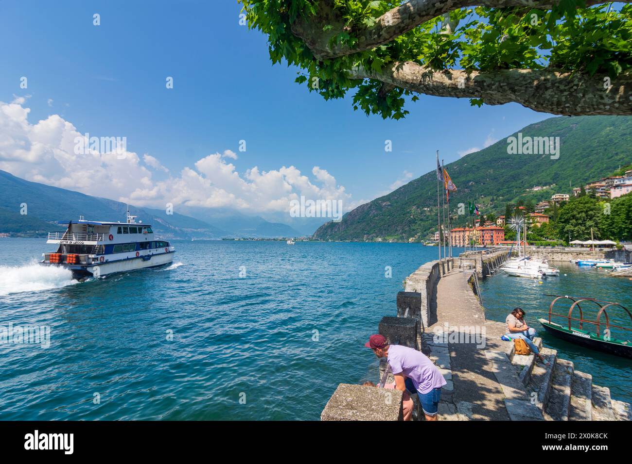 Bellano lakefront in lecco hi-res stock photography and images - Alamy
