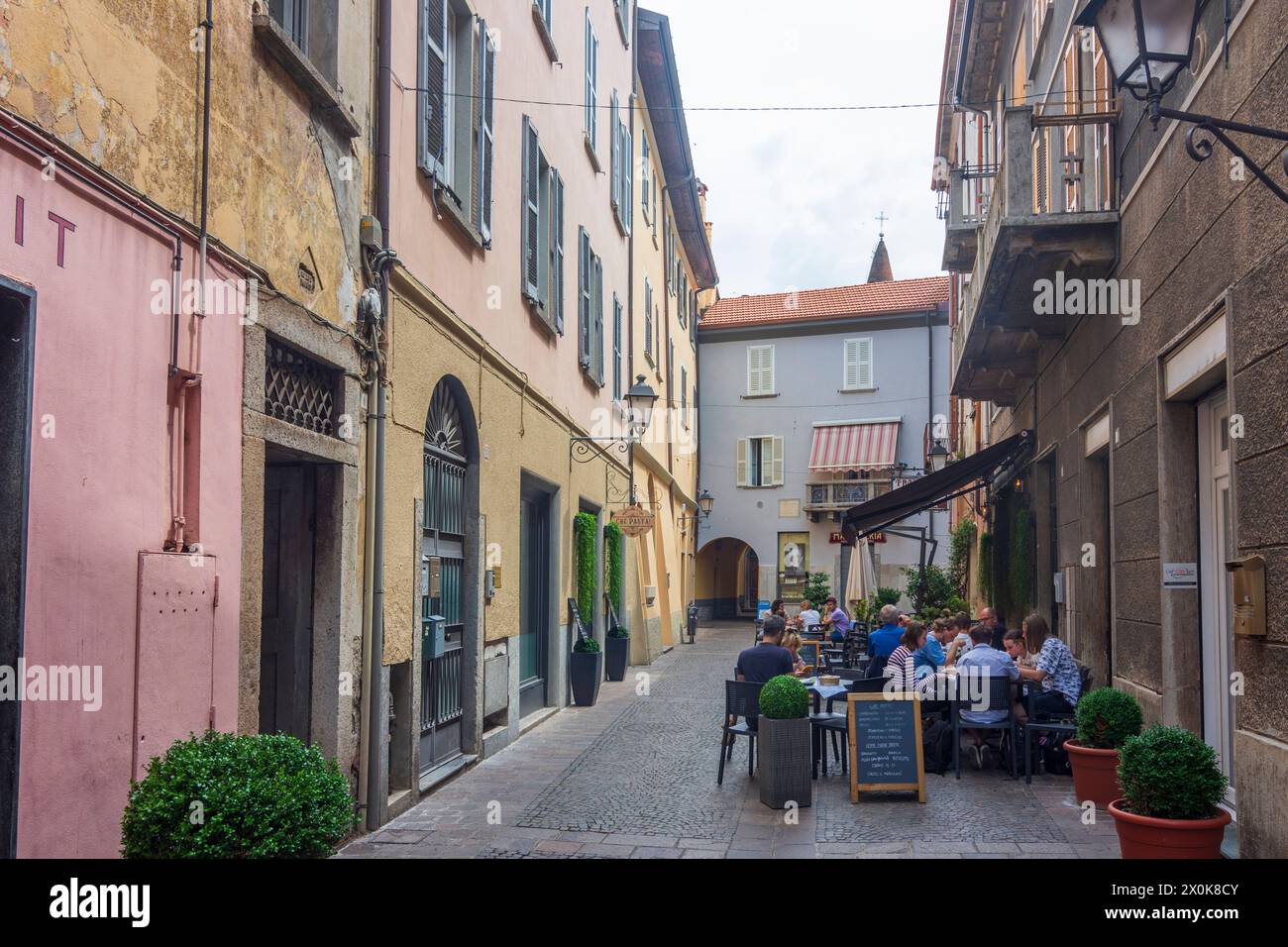 Old town restaurant in lecco hi-res stock photography and images - Alamy