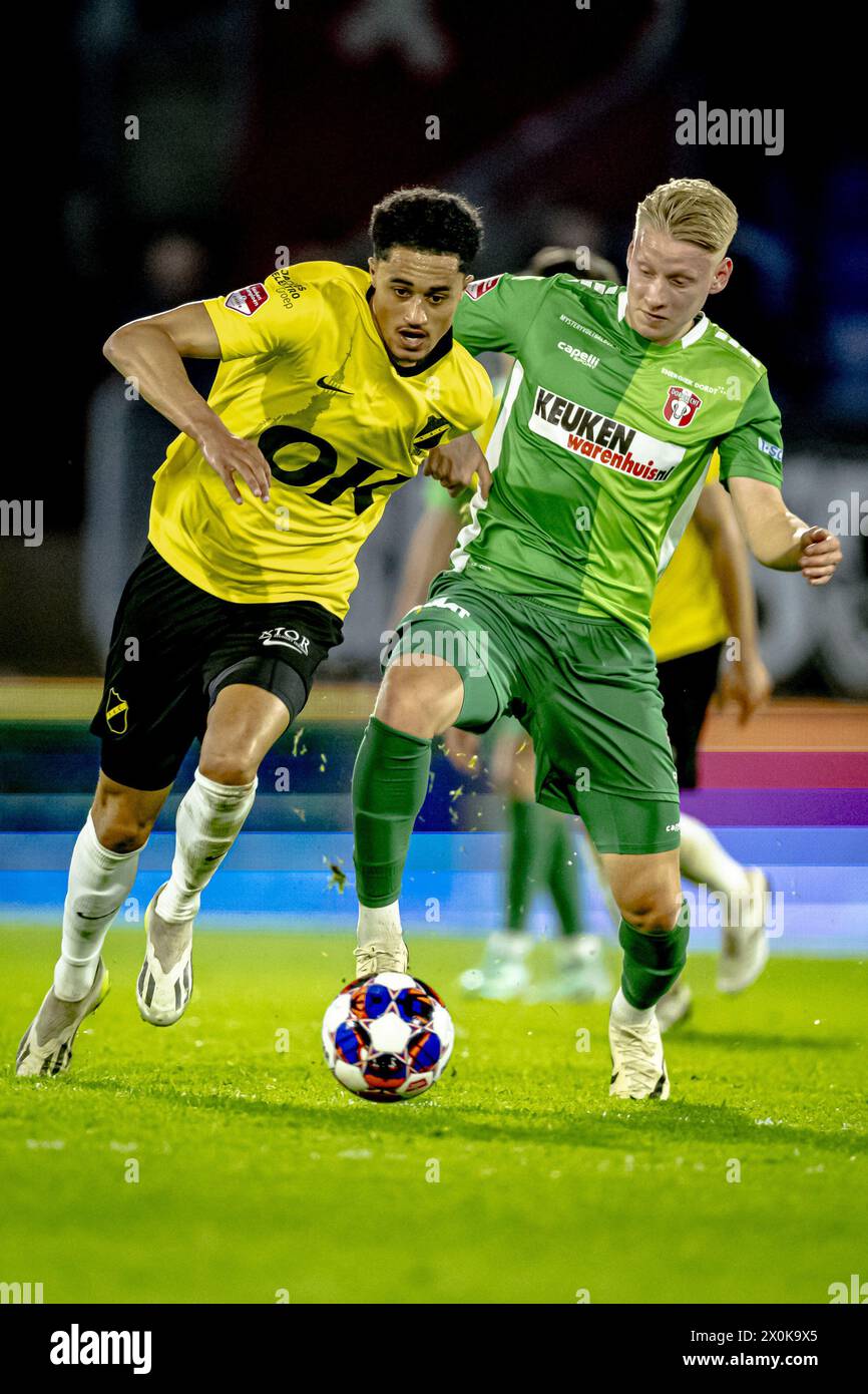 BREDA, Netherlands. 12th Apr, 2024. football, Rat Verlegh stadium ...