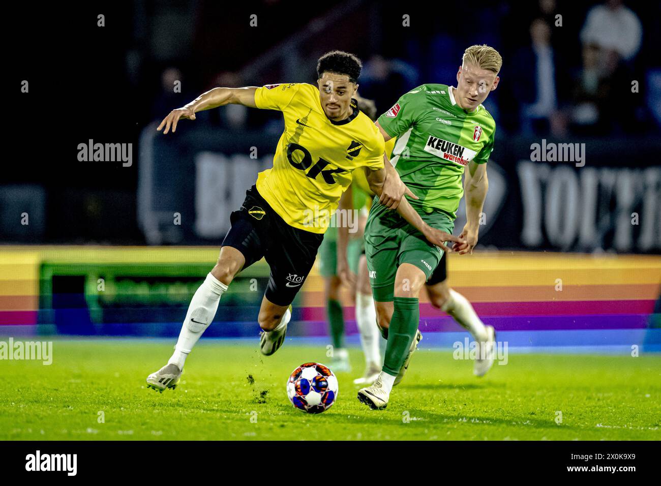 BREDA, Netherlands. 12th Apr, 2024. football, Rat Verlegh stadium ...