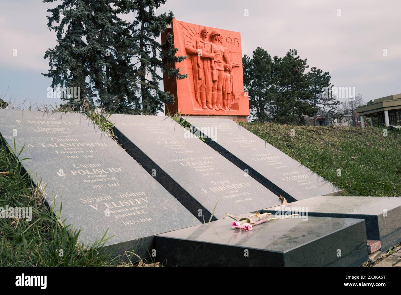 The Eternity Memorial Complex is dedicated to Soviet soldiers who died ...