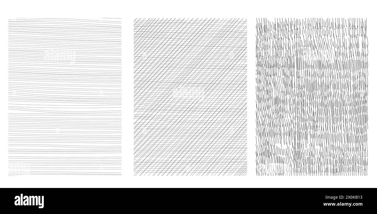 Set of crosshatch, doodle style Stock Vector Image & Art - Alamy